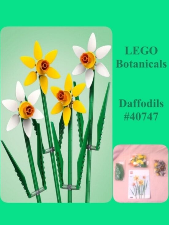 Lego | Toys | Lego Botanicals Daffodils 4747 Sealed Flowers 00 Complete ...